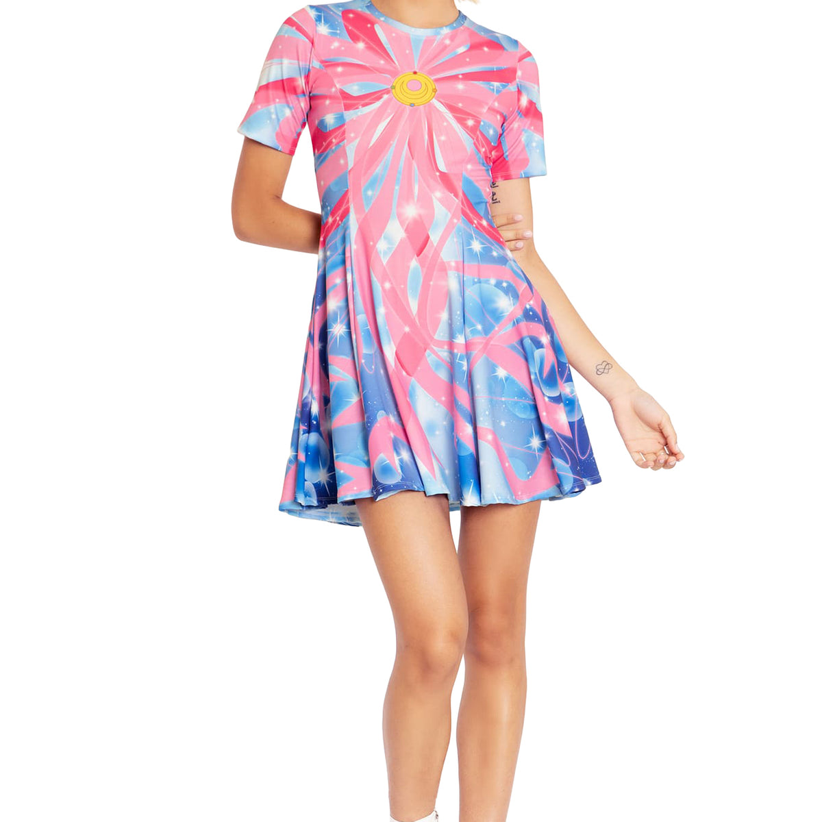 Ribbon Transformation Evil Tee Dress - Limited – BlackMilk Clothing