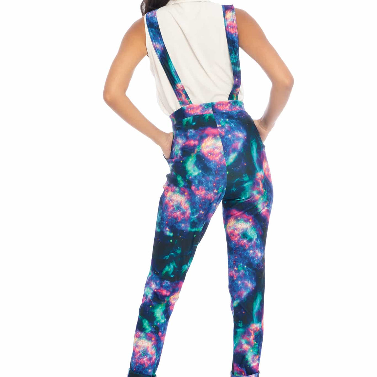 Stellar Bloom Long Overalls - Limited – BlackMilk Clothing
