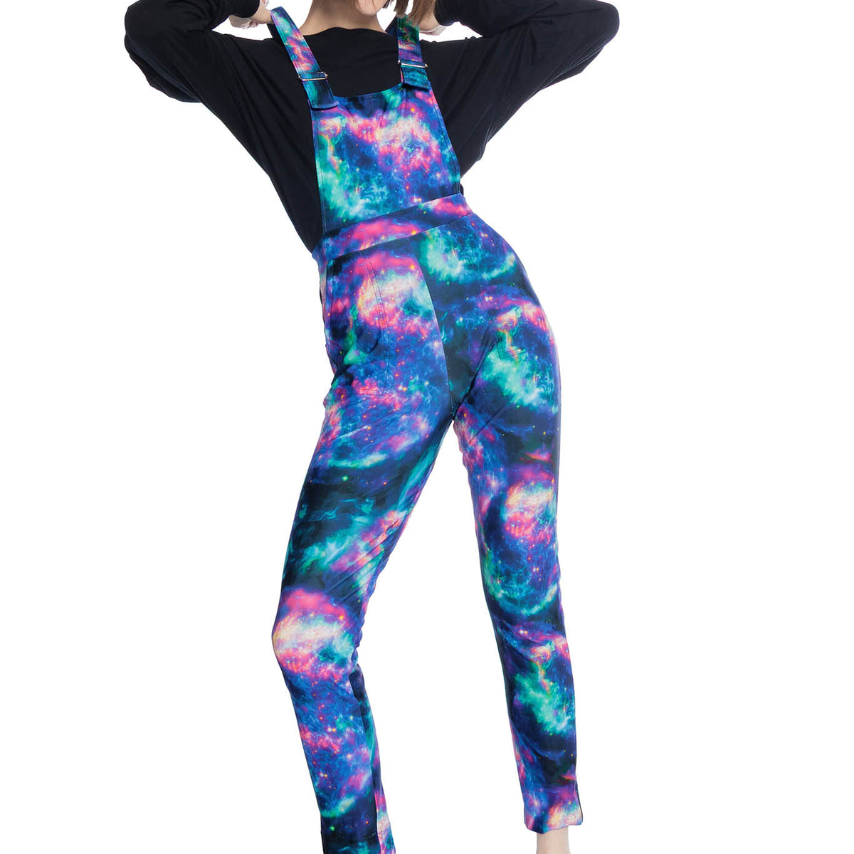 Stellar Bloom Long Overalls - Limited – BlackMilk Clothing