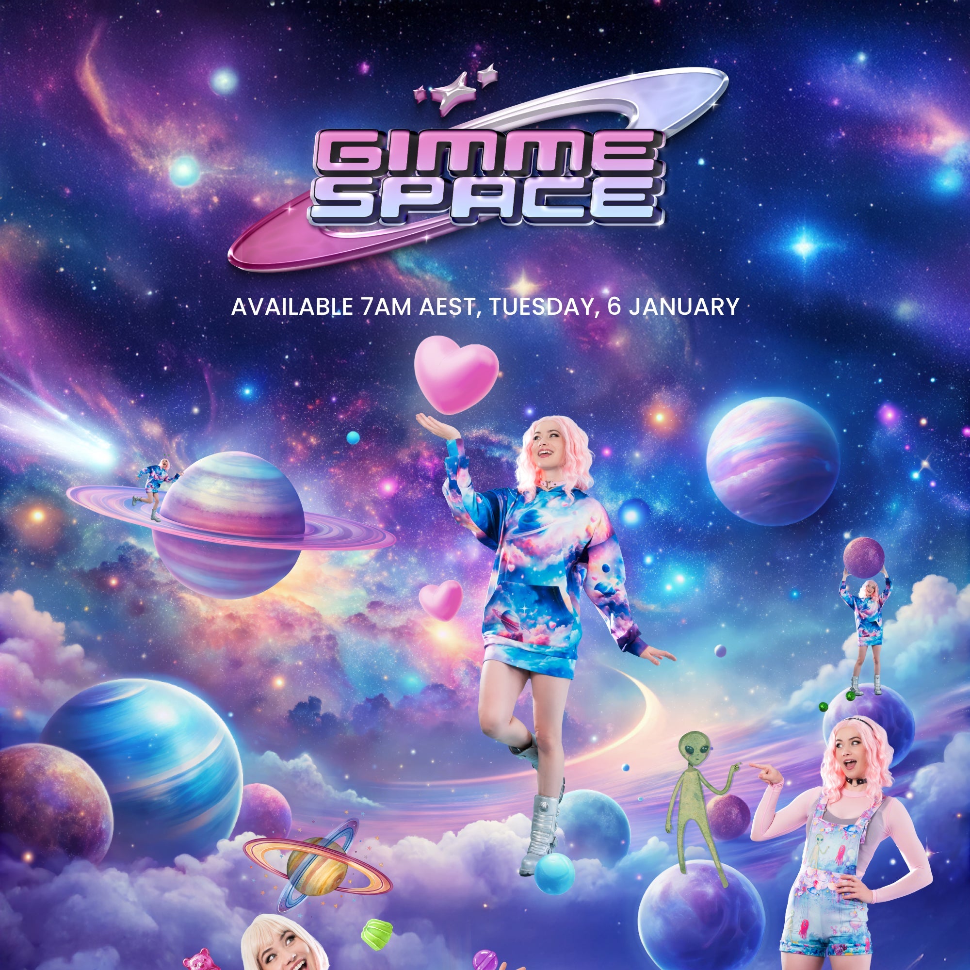 Gimme Space – BlackMilk Clothing
