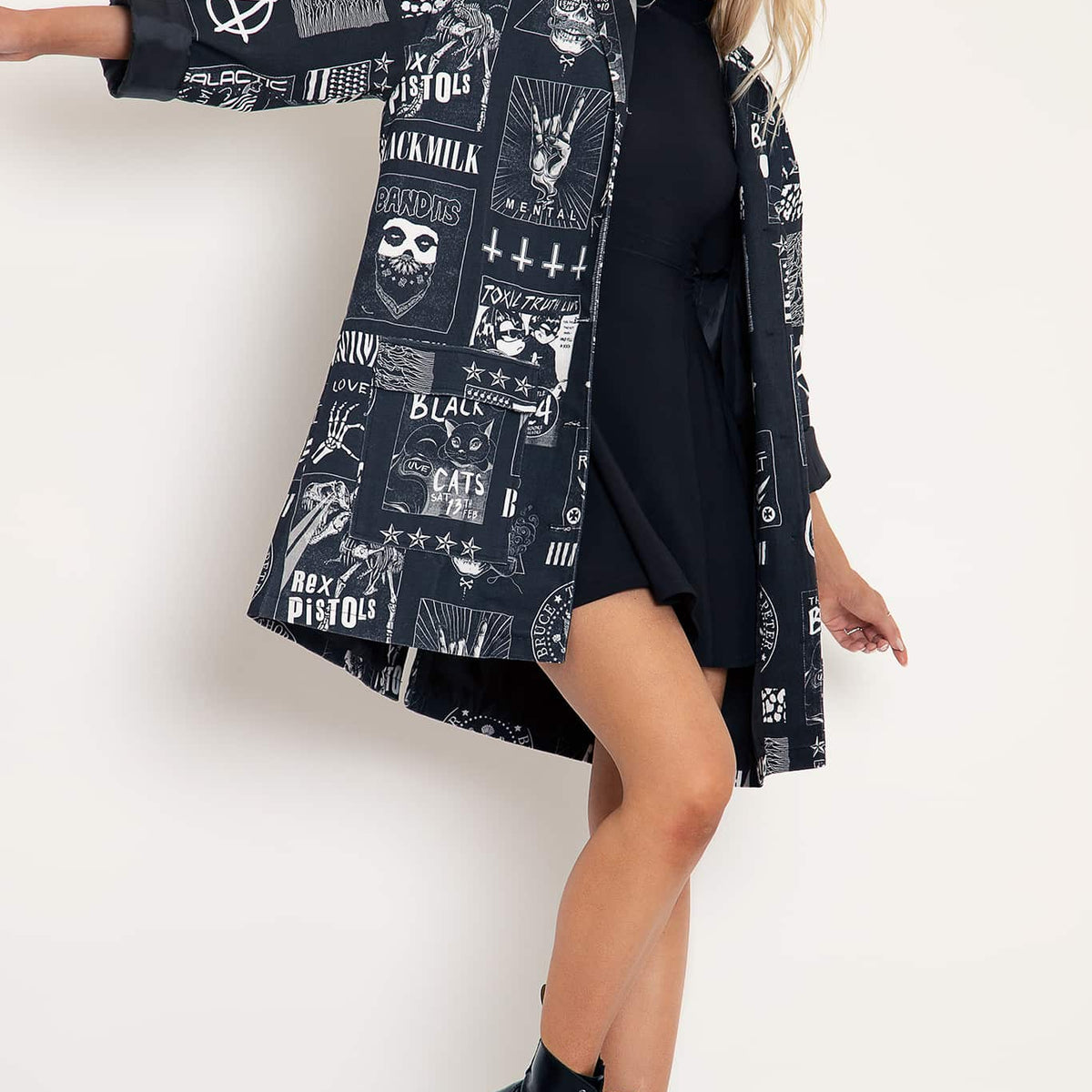 Punk Rock Duster - Limited – BlackMilk Clothing
