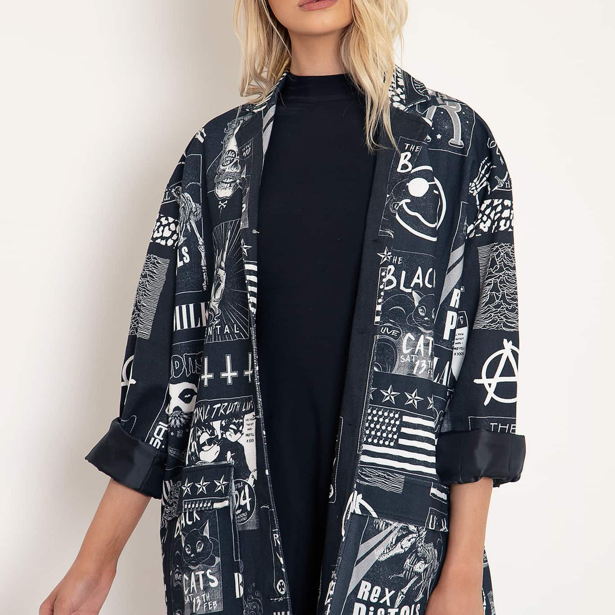Punk Rock Duster - Limited – BlackMilk Clothing