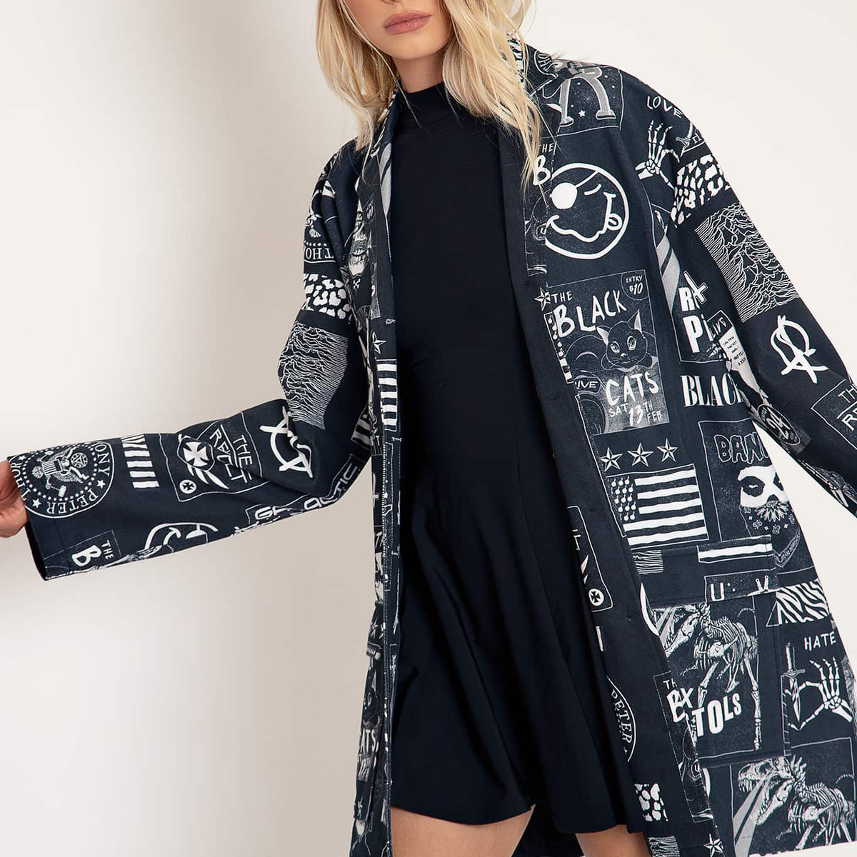Punk Rock Duster - Limited – BlackMilk Clothing