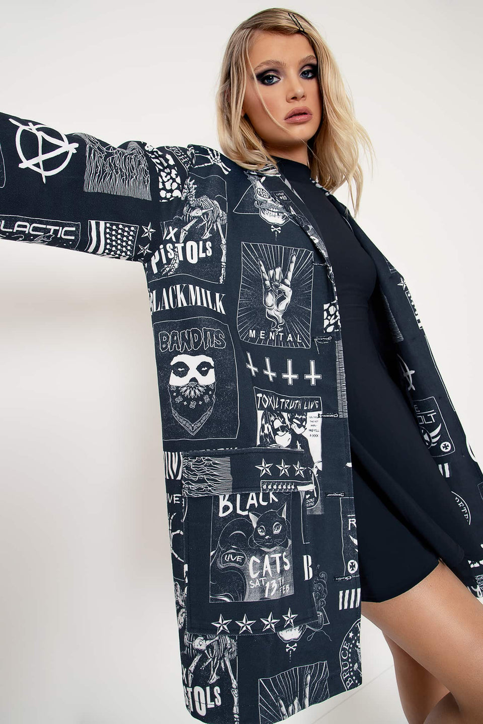 Punk Rock Duster - Limited – BlackMilk Clothing