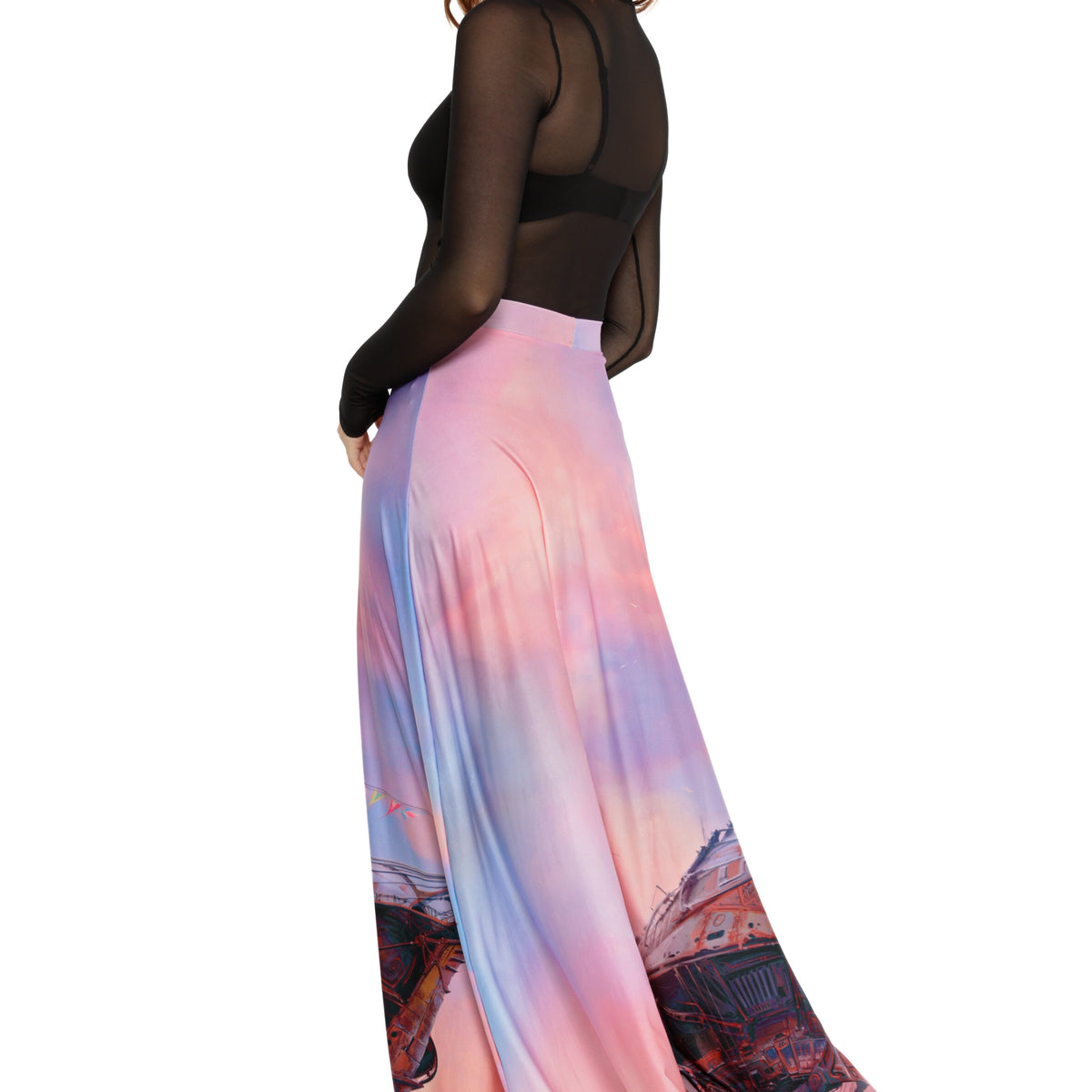 Ad Victoriam Maxi Skirt - Limited – BlackMilk Clothing