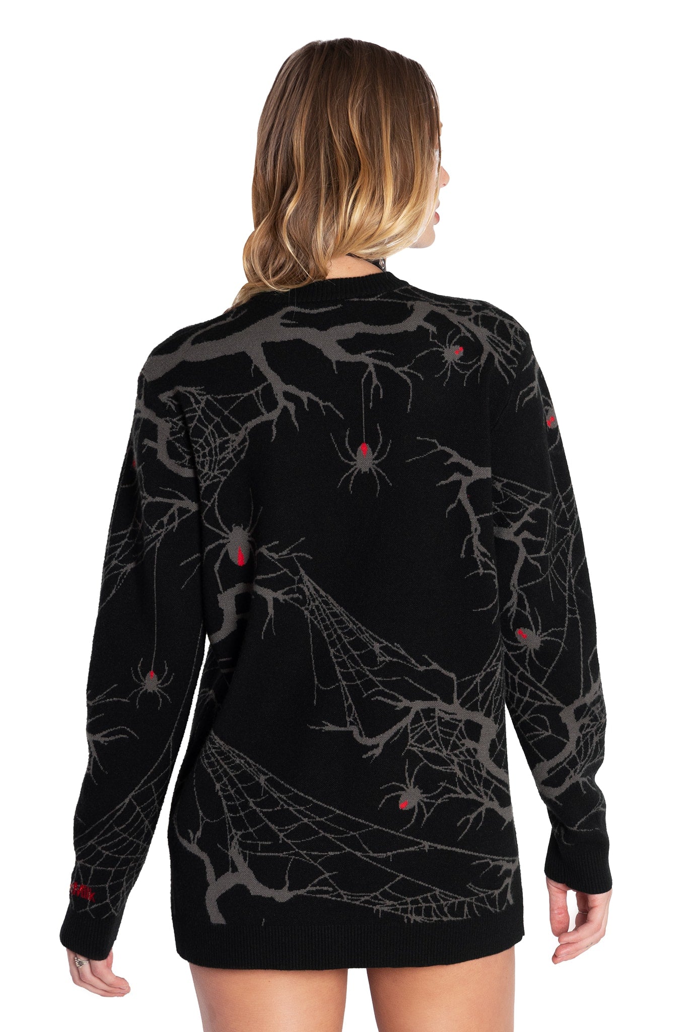 Arachnid Oversized Knit Sweater - Limited – BlackMilk Clothing