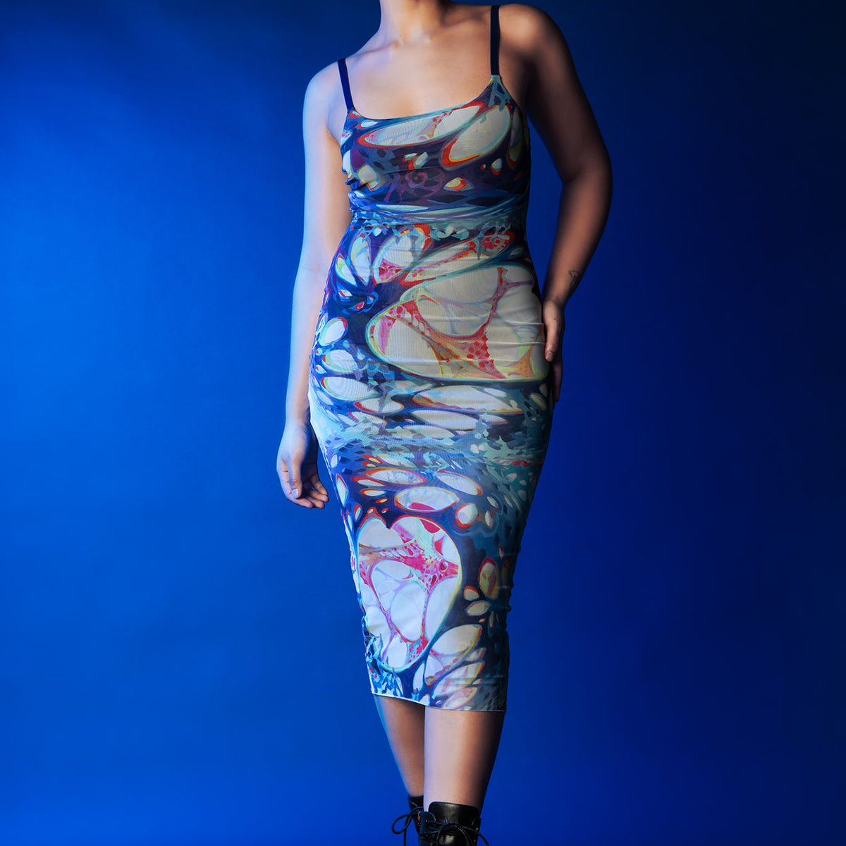 Anomaly Sheer Bodycon Slip Dress – BlackMilk Clothing