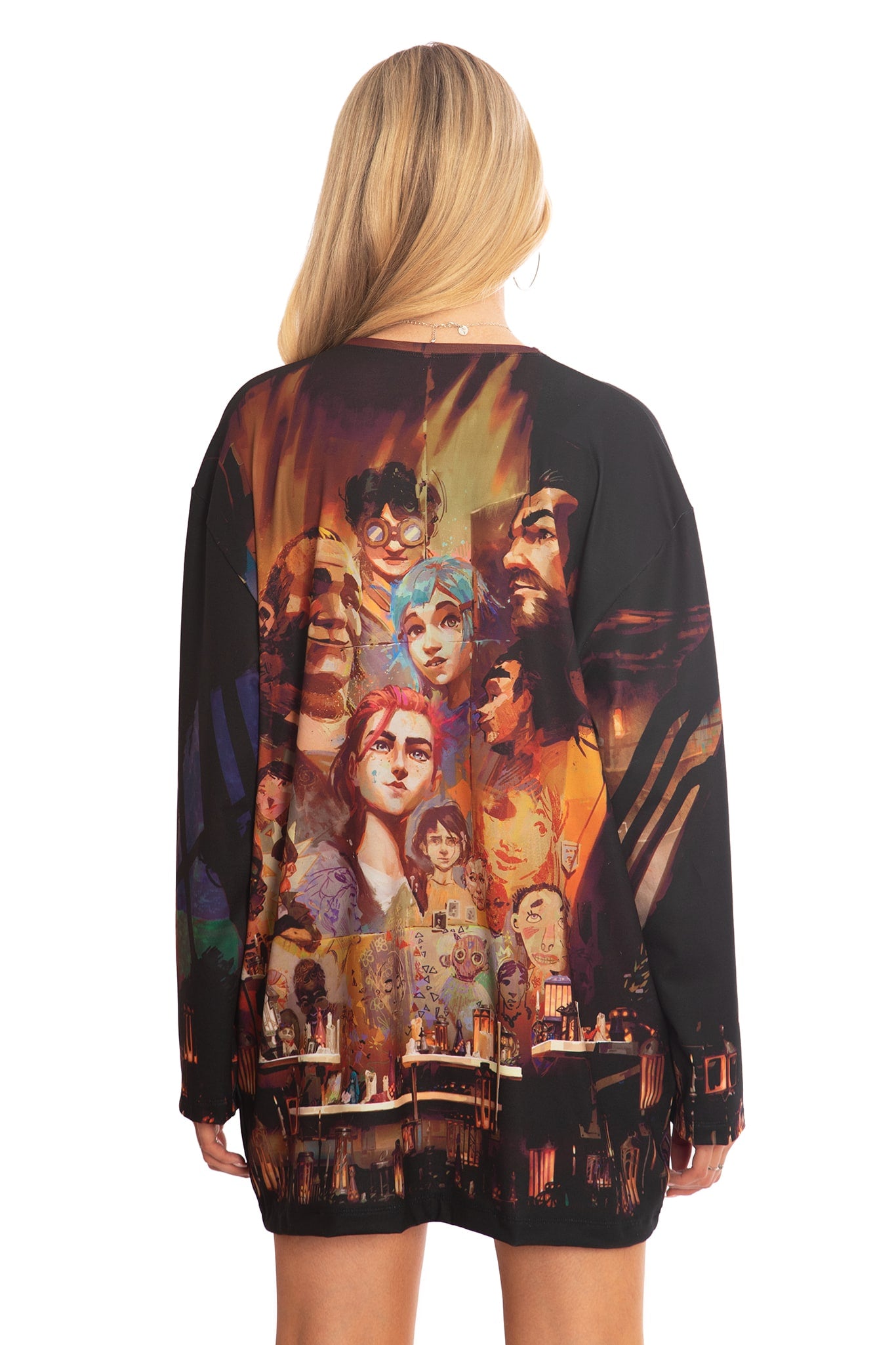Tree Of Life Long Sleeve Big Tee - Limited – BlackMilk Clothing