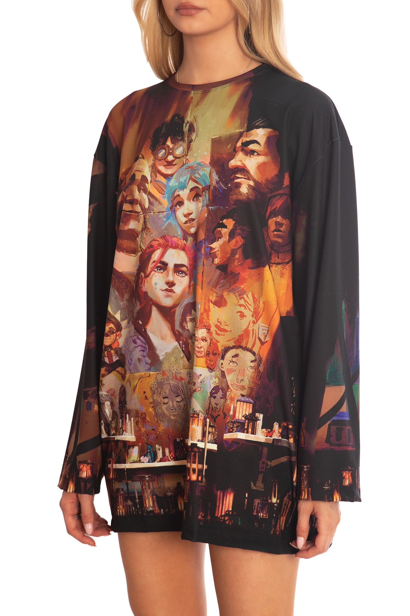 Tree Of Life Long Sleeve Big Tee - Limited – BlackMilk Clothing