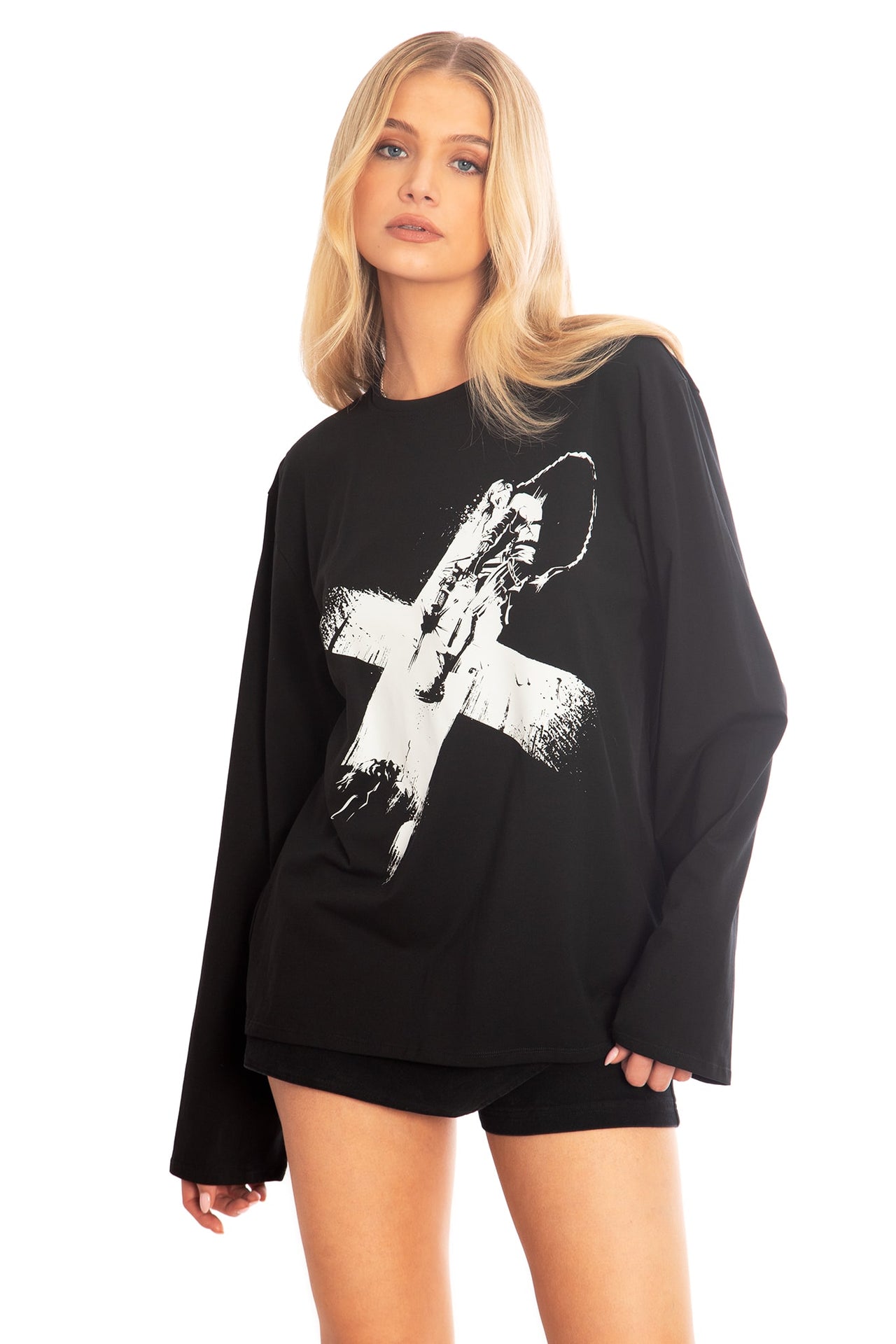 Warwick Long Sleeve Oversized Boyfriend Tee - Limited – BlackMilk Clothing