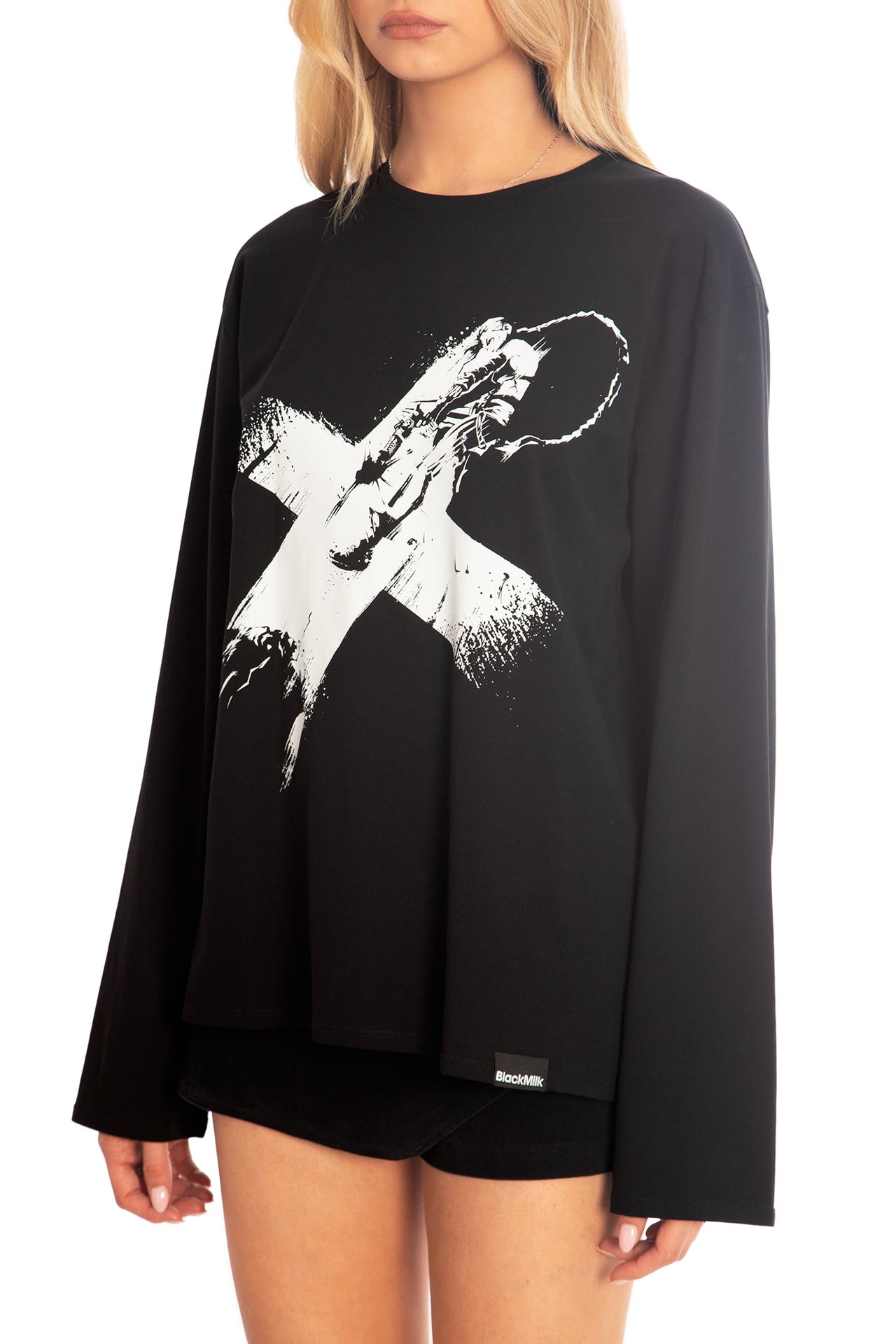 Warwick Long Sleeve Oversized Boyfriend Tee - Limited – BlackMilk Clothing