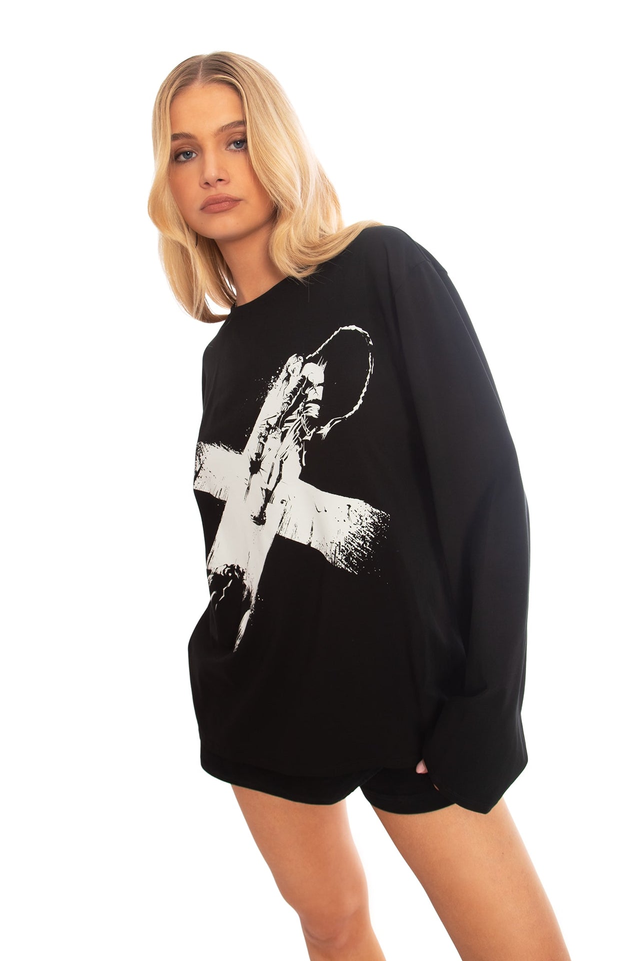 Warwick Long Sleeve Oversized Boyfriend Tee - Limited – BlackMilk Clothing