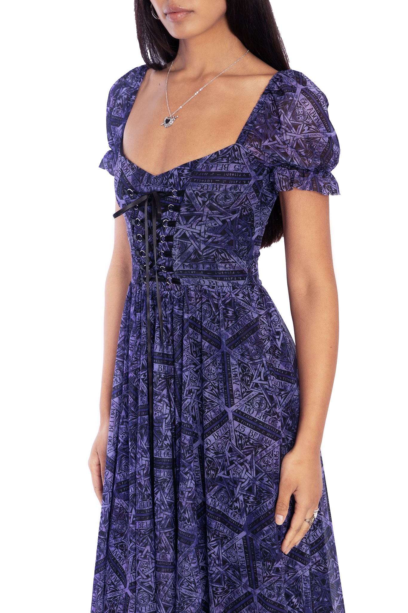 As Above So Below Sheer Corseted Midaxi Dress - Limited – BlackMilk ...