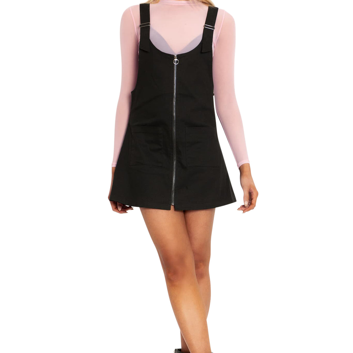 Black Pinny Dress - Limited – BlackMilk Clothing