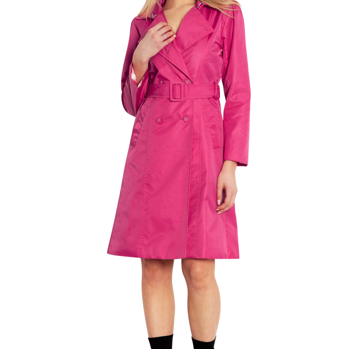 Hot Pink Classic Trench - Limited – BlackMilk Clothing
