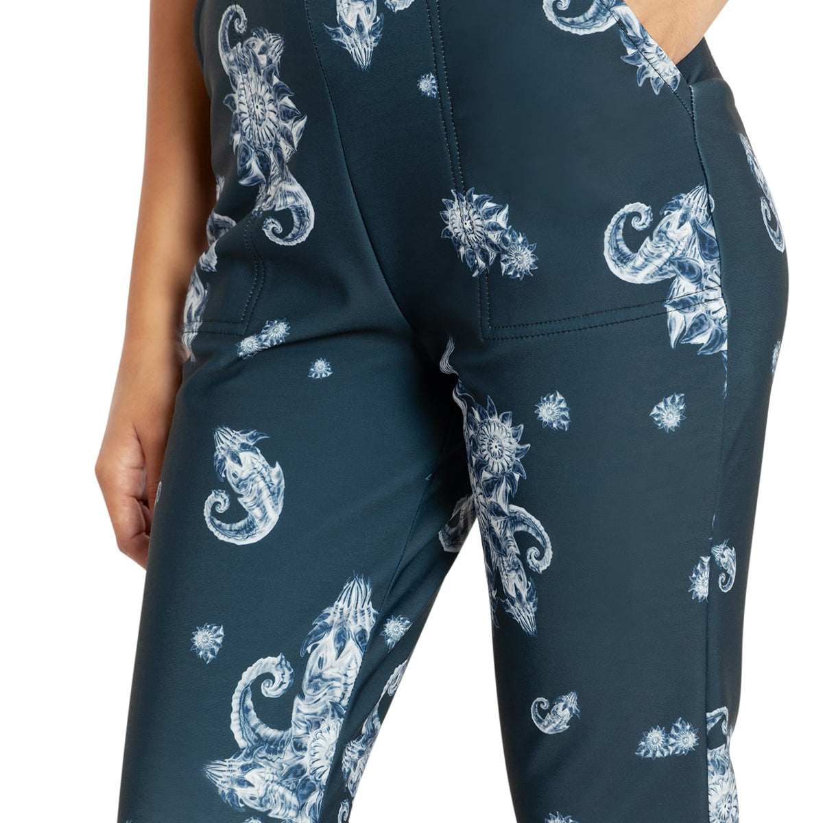 Baldur's Bouquet Cuffed Pants - Limited – BlackMilk Clothing