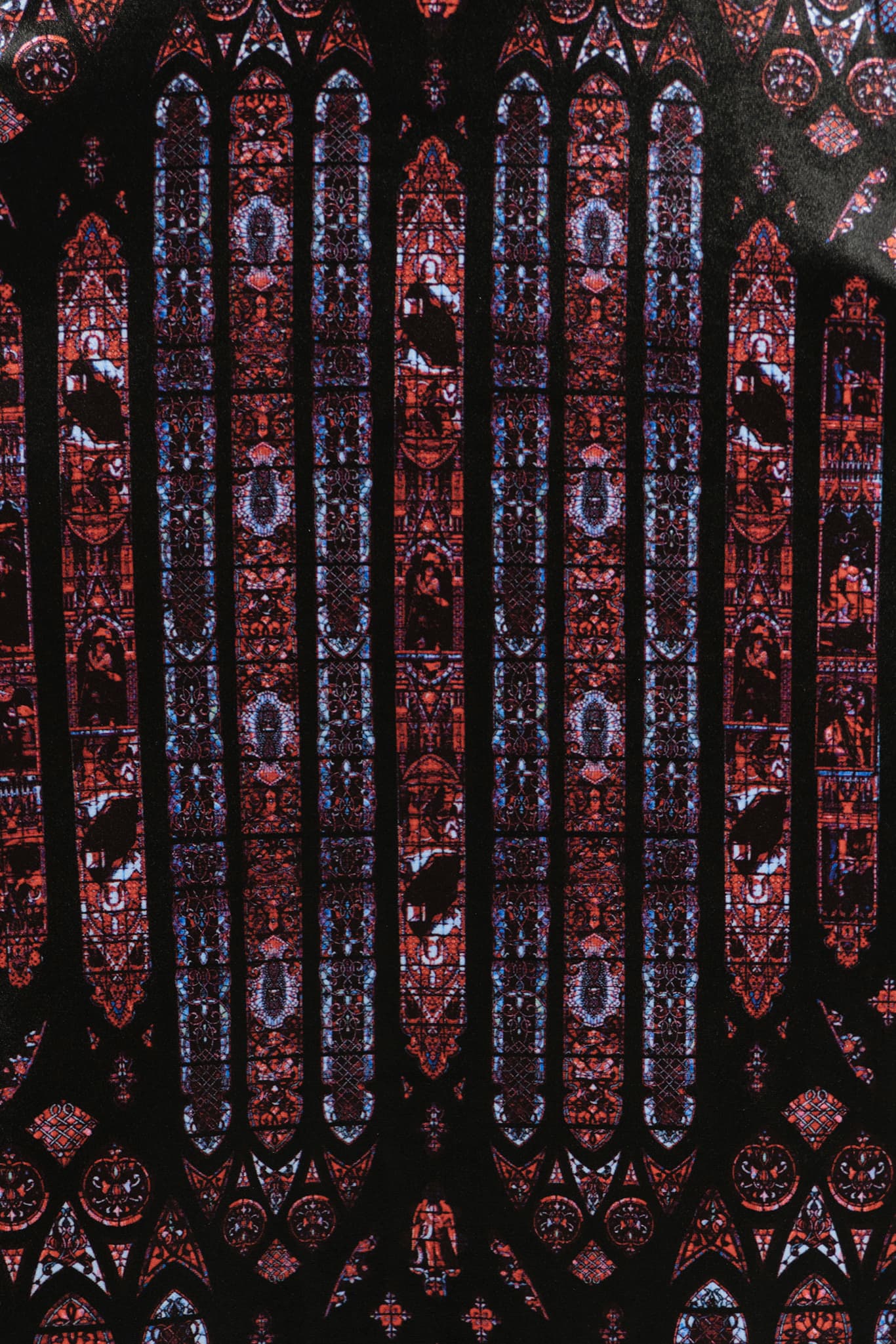 Basilica Of Saint-Denis Velvet Scoop Longline Strappy Dress – BlackMilk ...