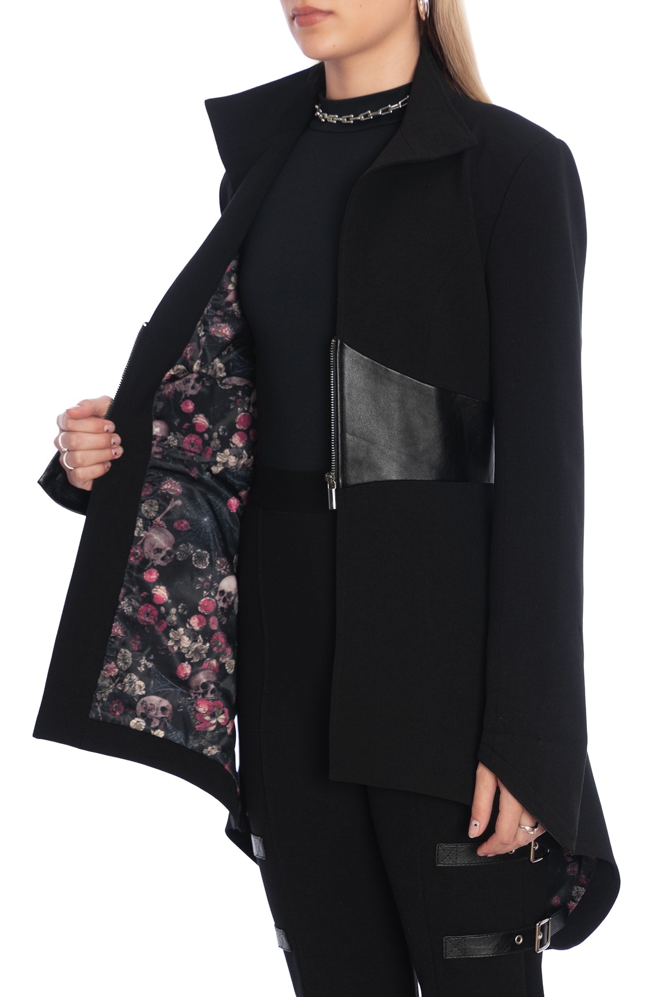 Black Garden Of Bones Corset Jacket - Limited – BlackMilk Clothing