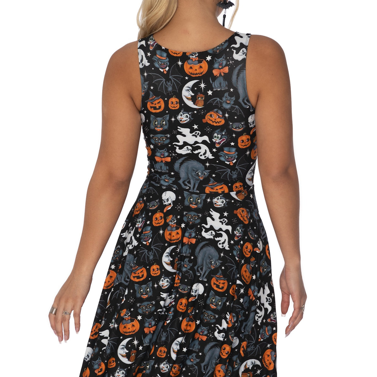 Trick Or Treat Black Princess Midi Dress - Limited – BlackMilk Clothing