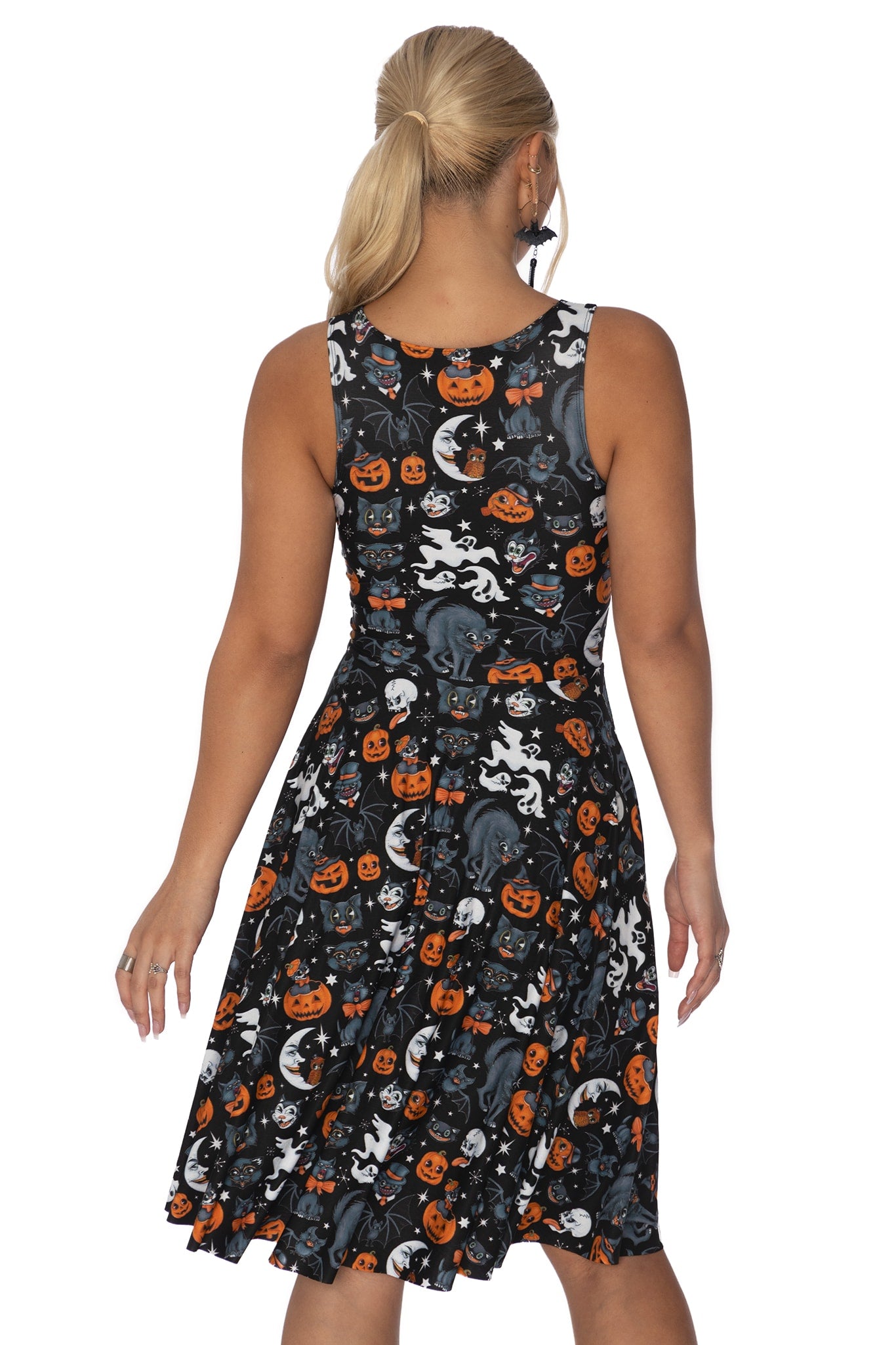 Trick Or Treat Black Princess Midi Dress - Limited – BlackMilk Clothing