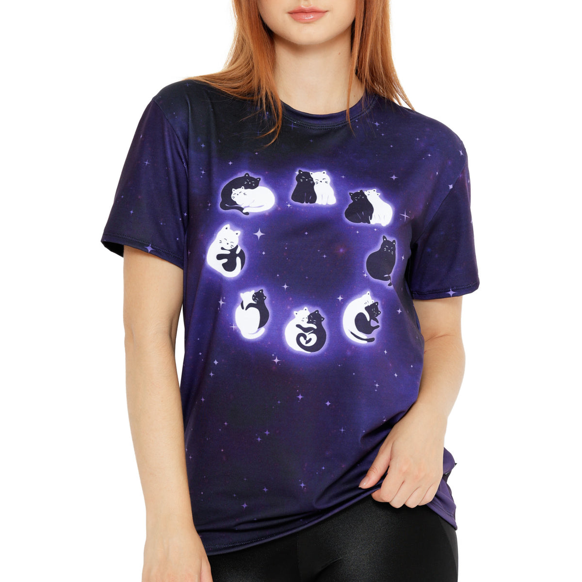Cat Phases Boyfriend Tee - Limited – BlackMilk Clothing