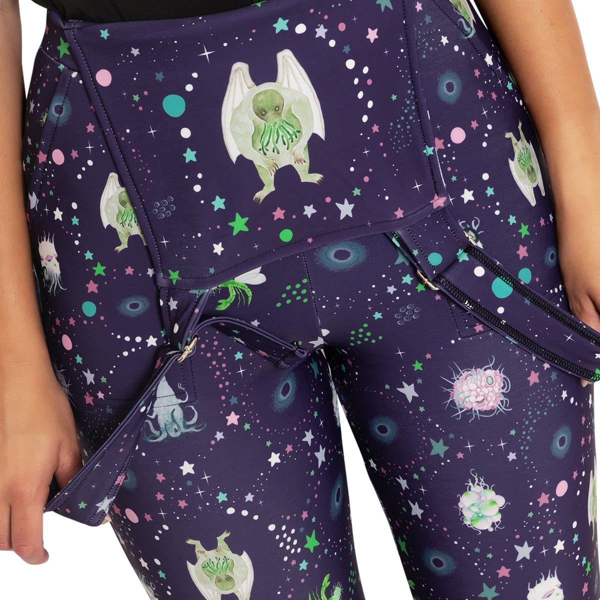 Cosmic Monsters Overalls - Limited – BlackMilk Clothing