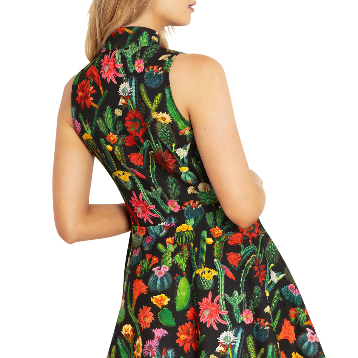 Desert Flower Work It Skater Dress - Limited – BlackMilk Clothing