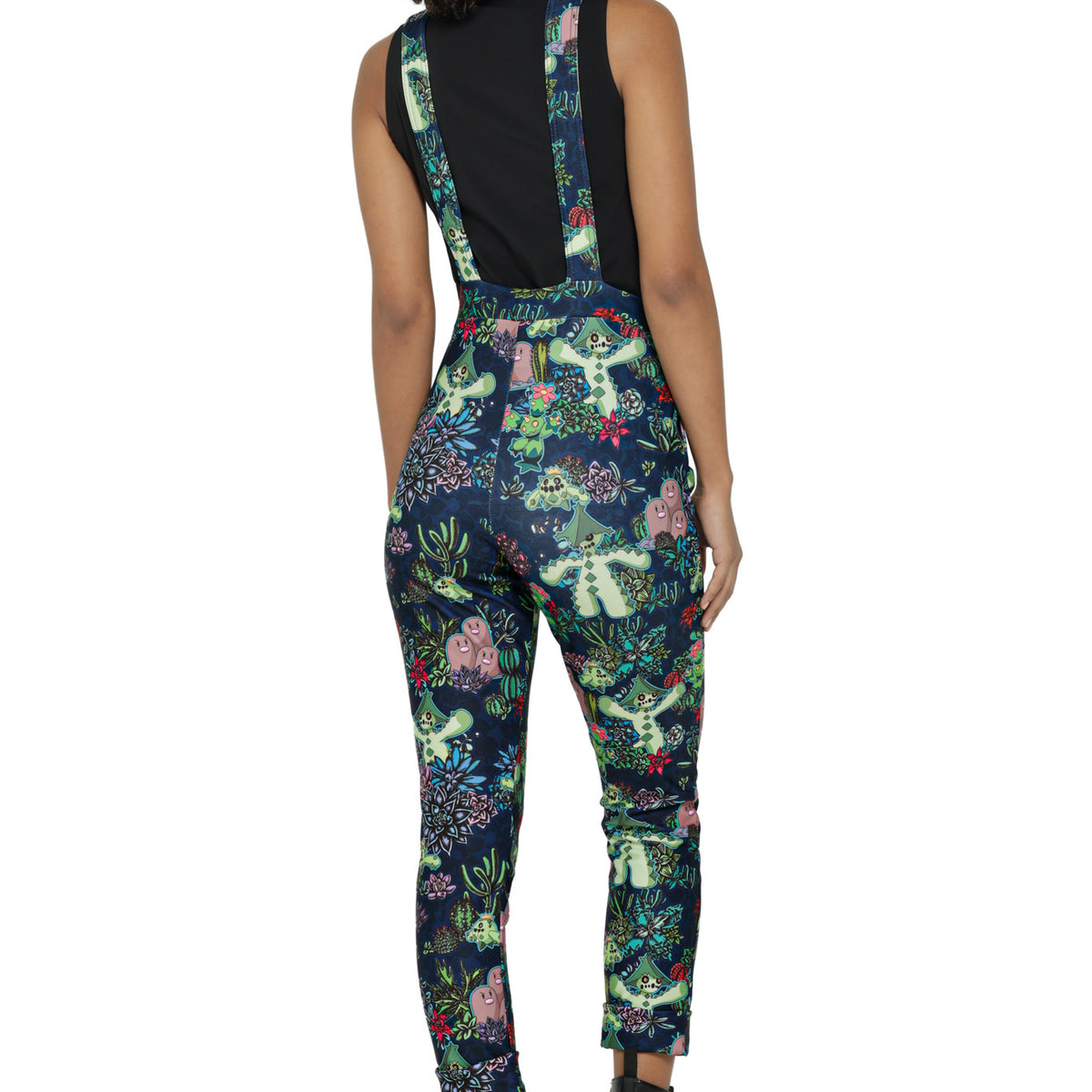 Desert Garden Long Overalls - Limited – BlackMilk Clothing