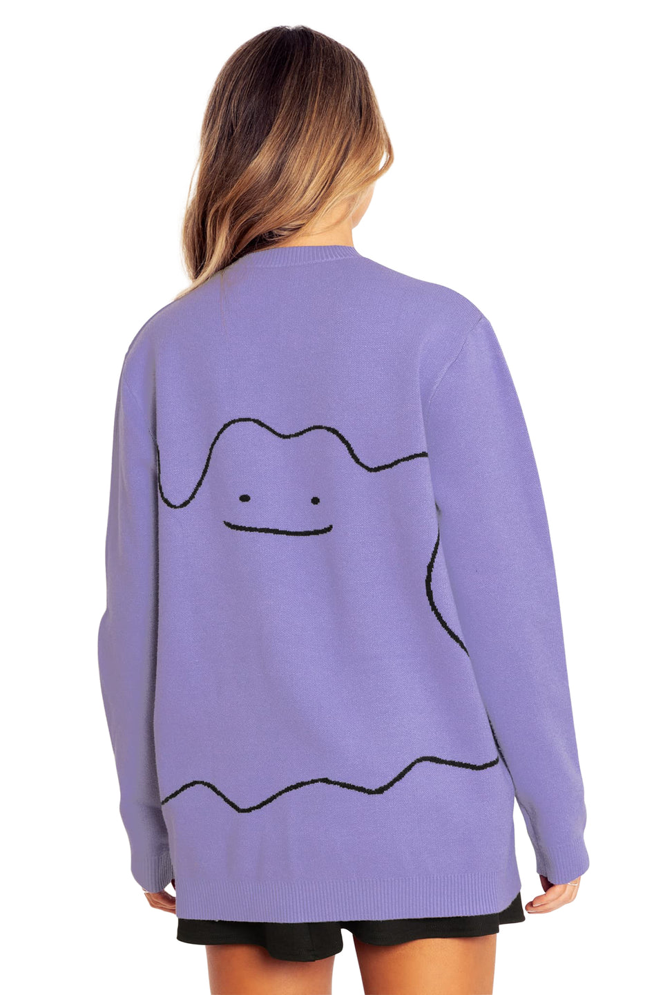 Ditto Oversized Knit Sweater – BlackMilk Clothing