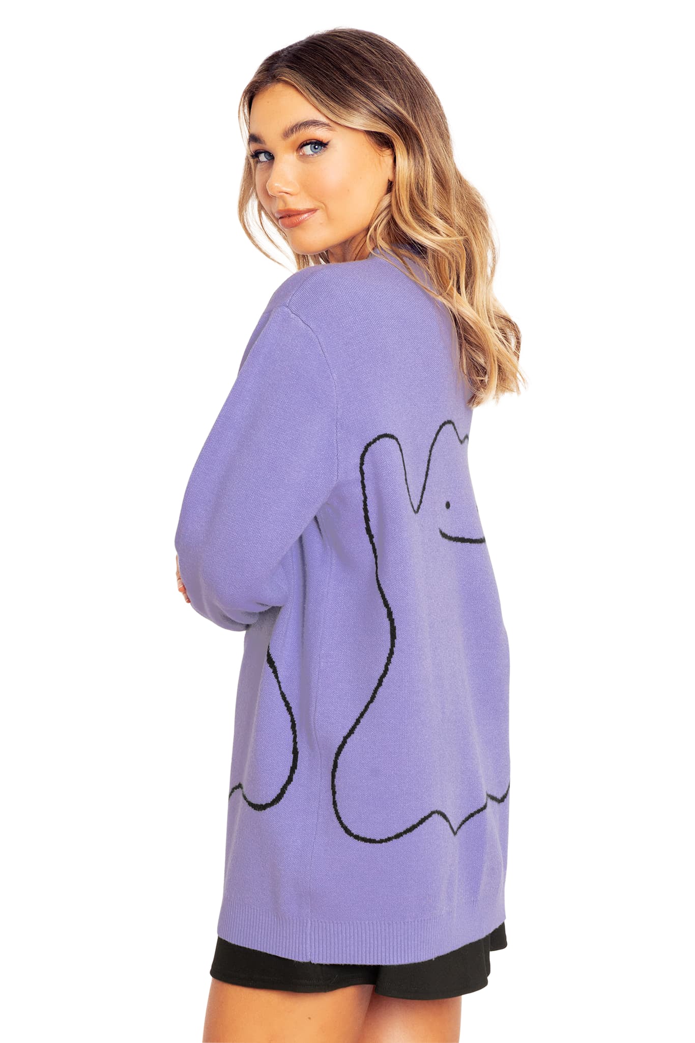 Ditto Oversized Knit Sweater – BlackMilk Clothing