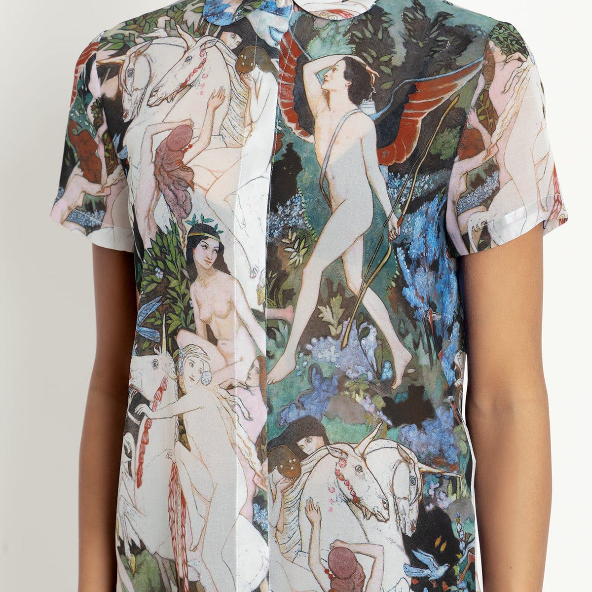 Duncan Unicorns Cute As A Button Shirt - Limited – BlackMilk Clothing