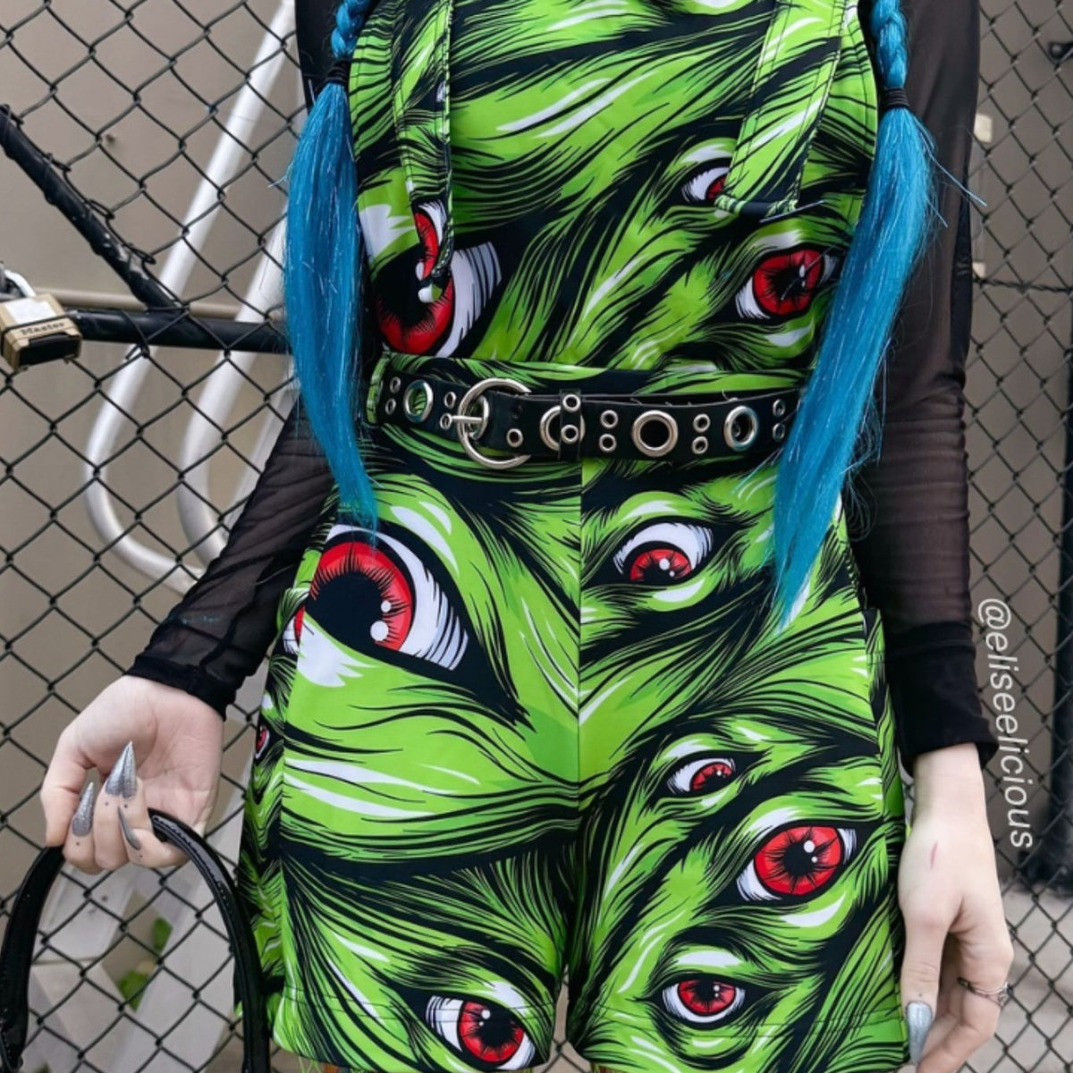 Eye On You Play Overalls - Limited – BlackMilk Clothing