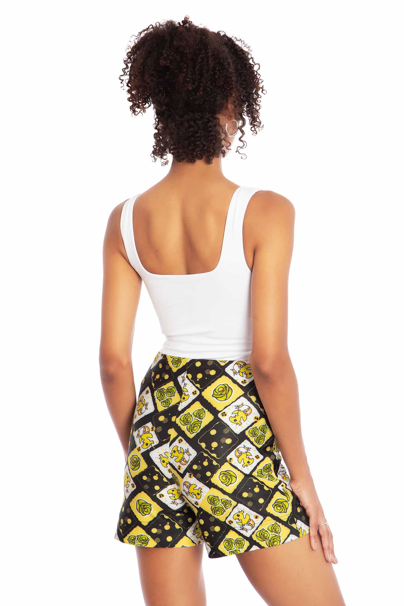 Chocobo High Waisted Pocket Shorts - Limited – BlackMilk Clothing