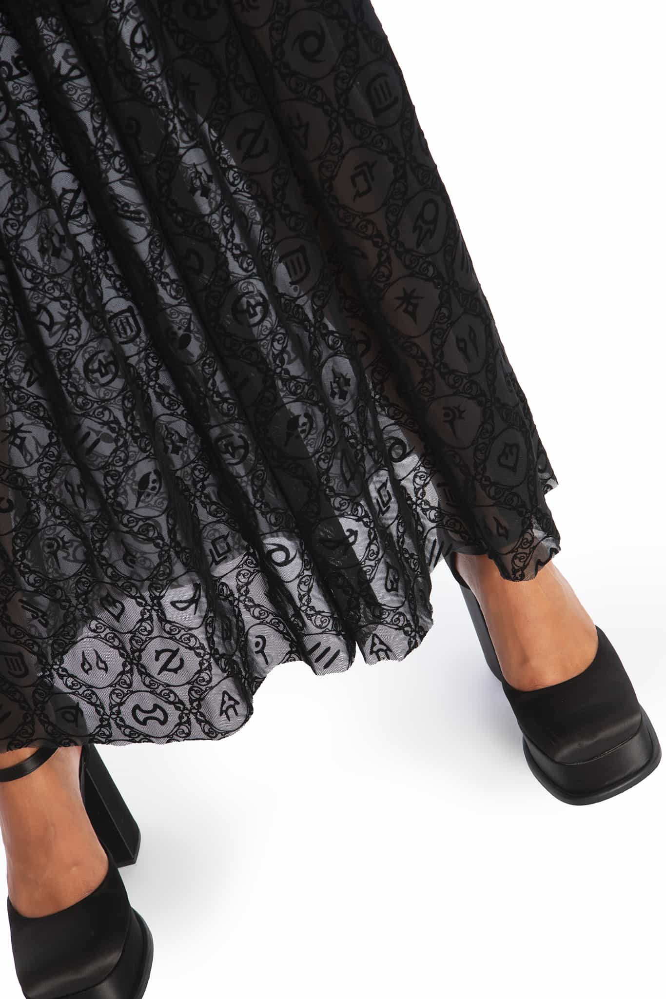 Job Icons Spectre Maxi Dress - Limited – BlackMilk Clothing