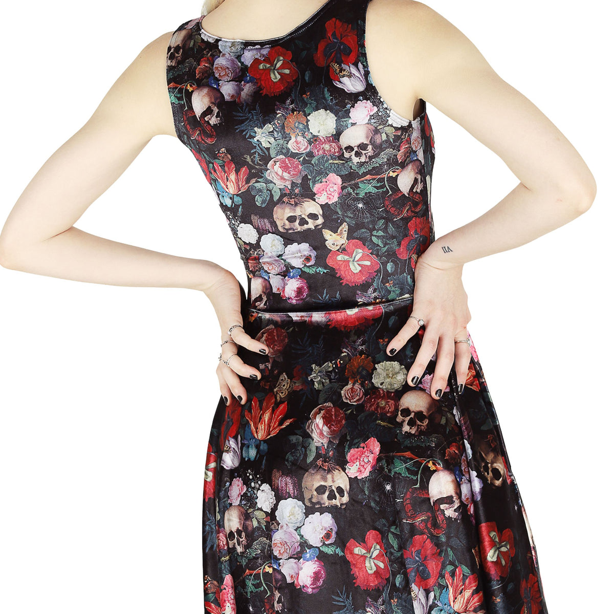 Garden Of The Ancient Dead Velvet Princess Longline Dress - Limited ...