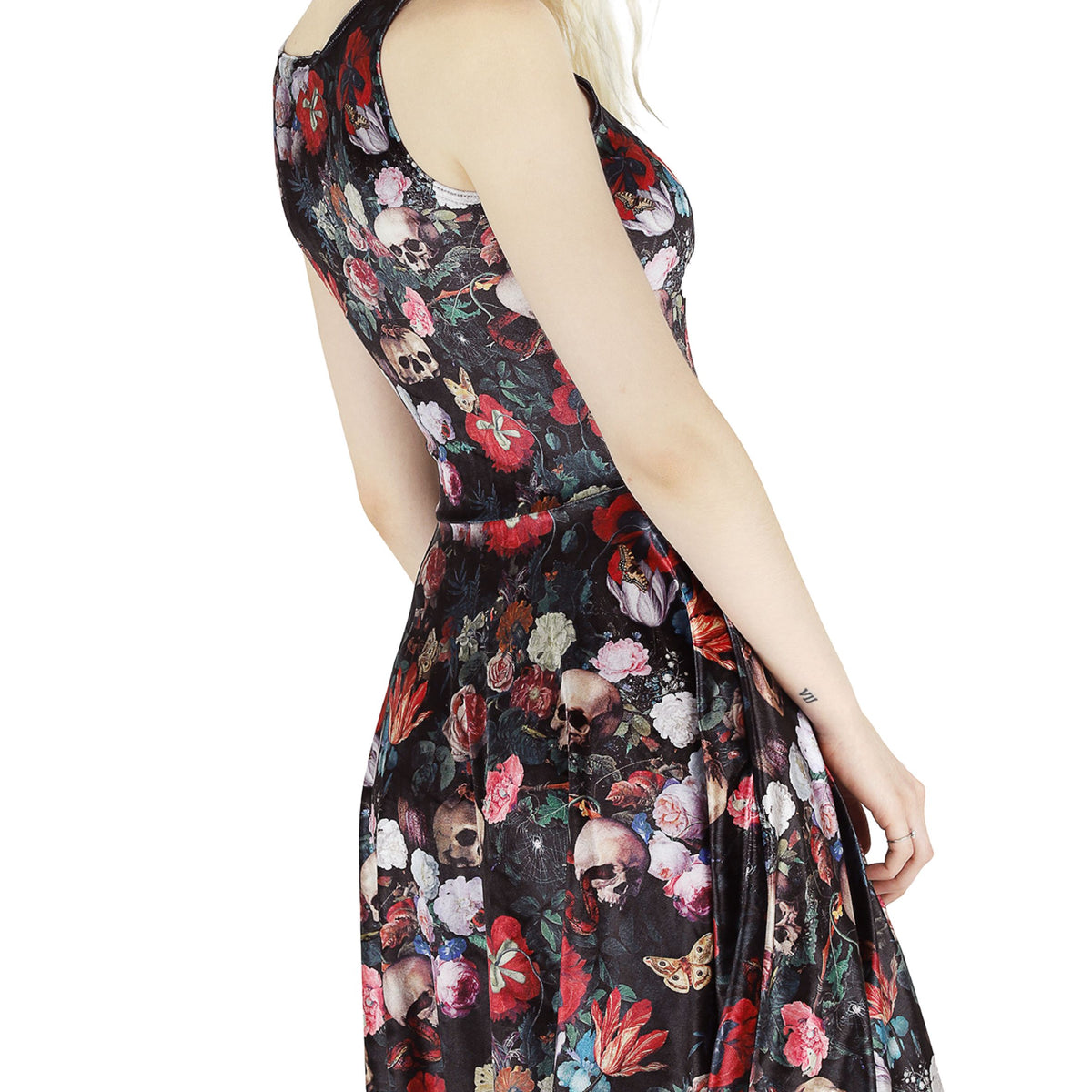 Garden Of The Ancient Dead Velvet Princess Longline Dress - Limited ...