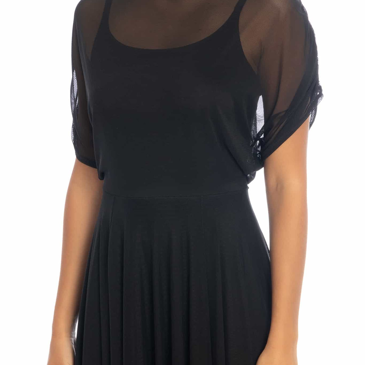 Gather Around Sheer Layered Handkerchief Dress - Limited – BlackMilk ...