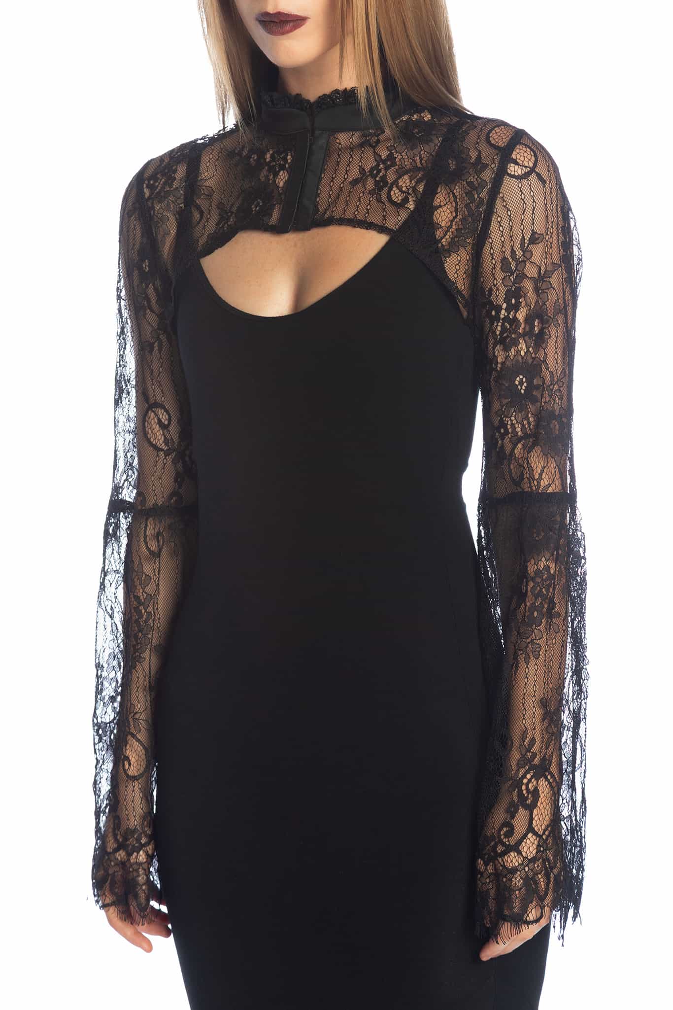 Gossamer Lace Shrug - Limited – BlackMilk Clothing