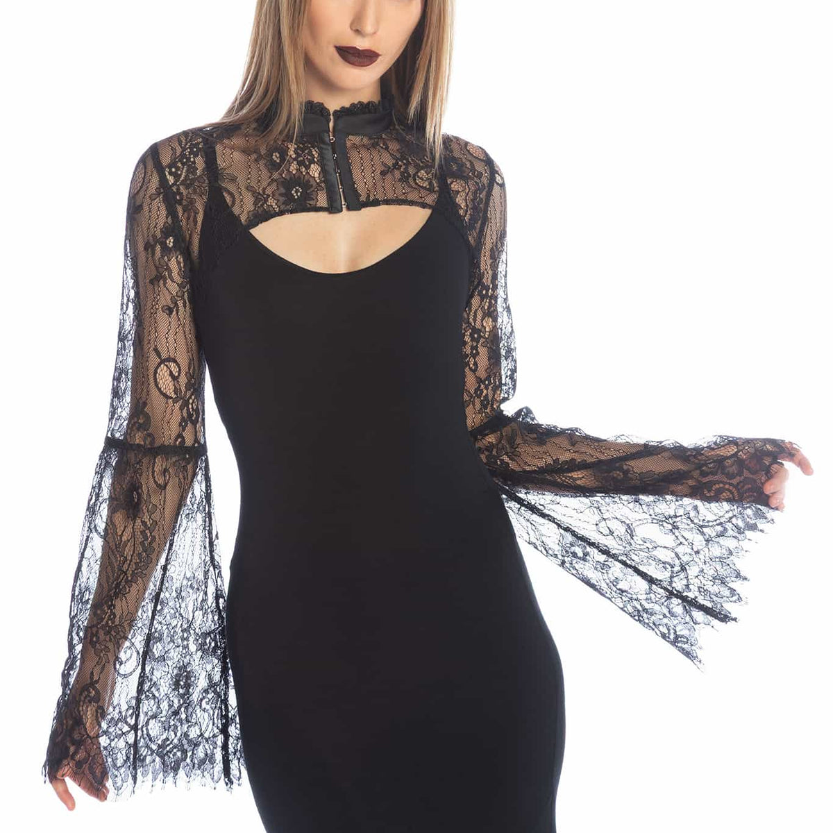 Gossamer Lace Shrug - Limited – BlackMilk Clothing
