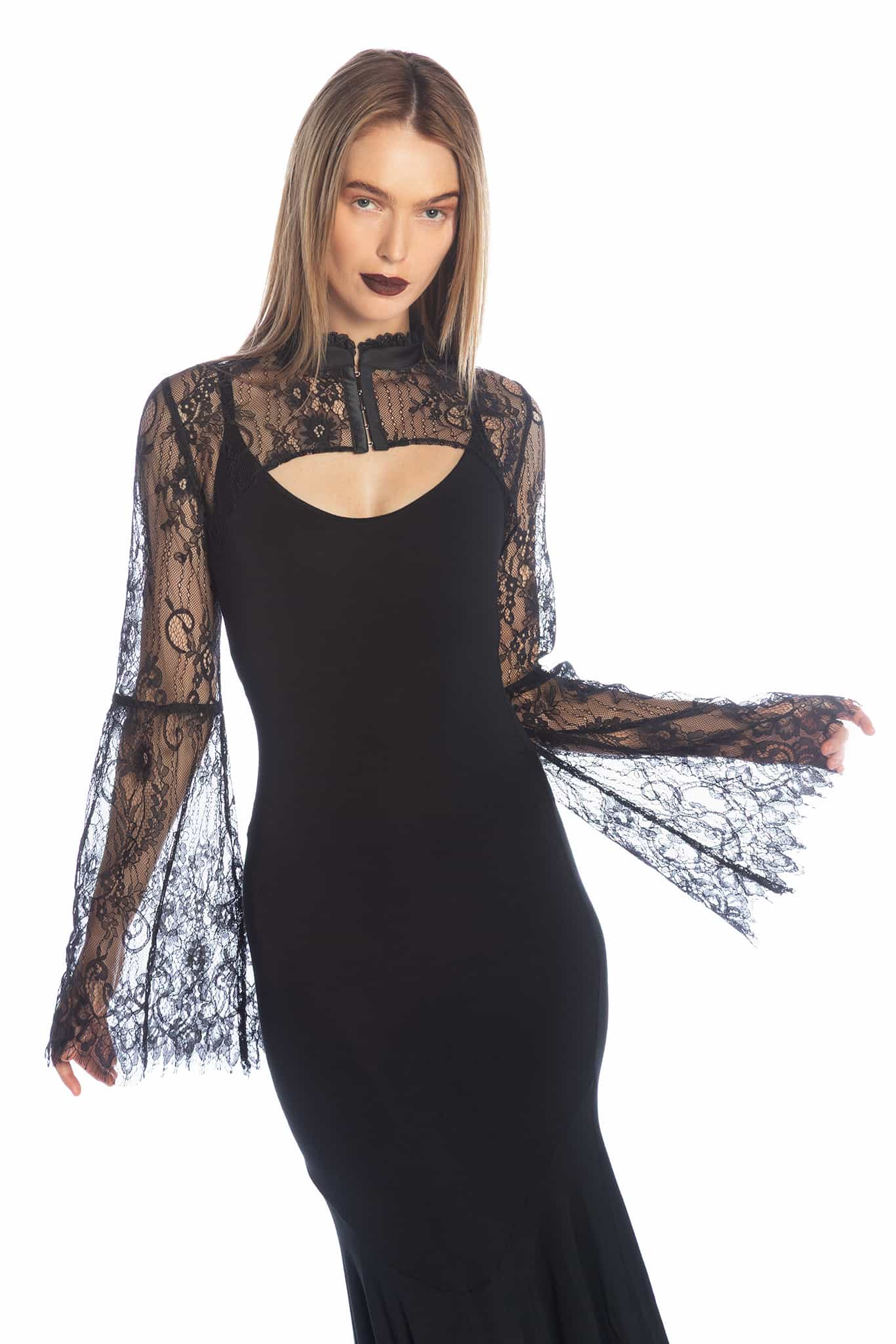 Gossamer Lace Shrug - Limited – BlackMilk Clothing