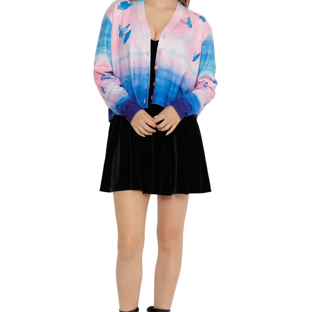 Happy Hare Printed Knit Cardigan (Seconds) - Limited – BlackMilk Clothing