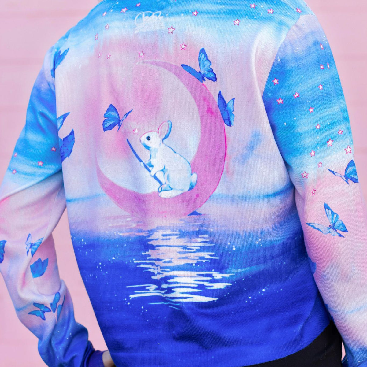 Happy Hare Printed Knit Cardigan (Seconds) - Limited – BlackMilk Clothing