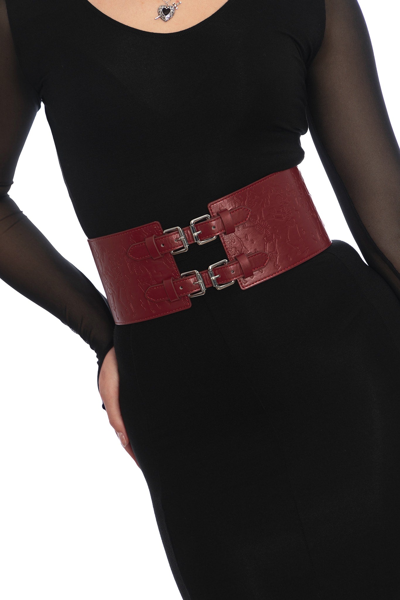 Hellfire Tie It Up Corset Belt - Limited – BlackMilk Clothing