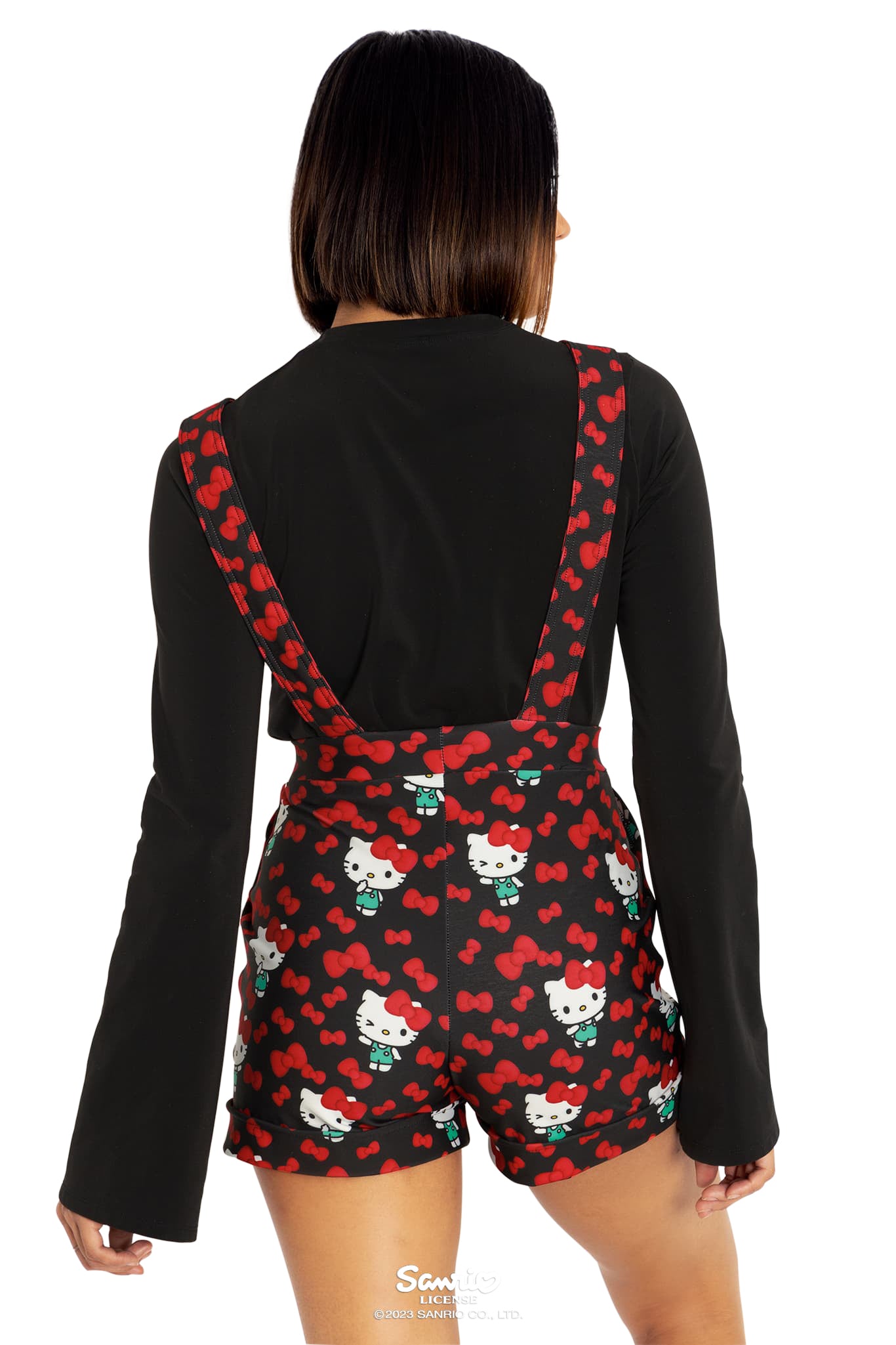 Hello Kitty Hi There Short Overalls - Limited – BlackMilk Clothing