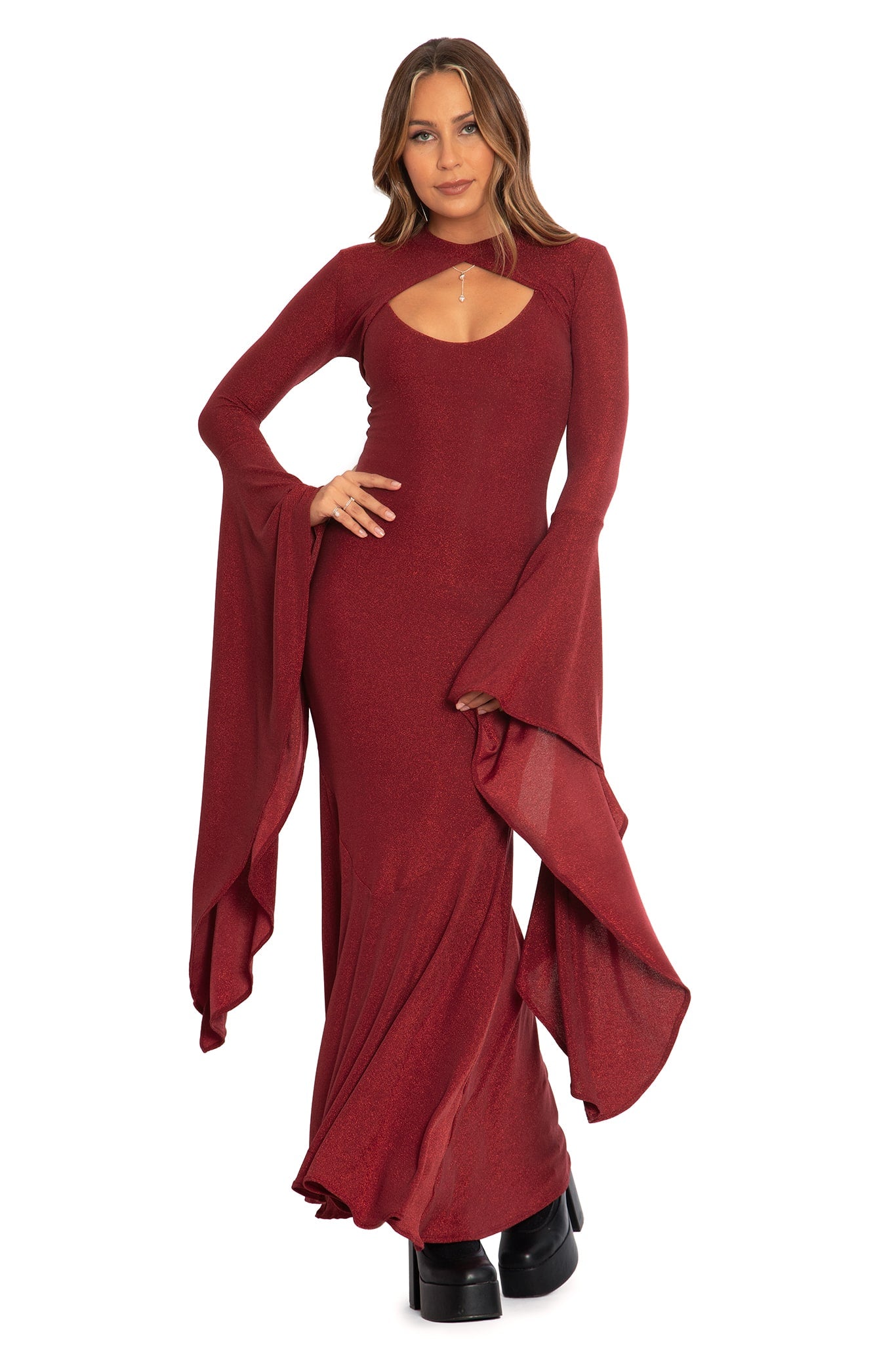 Holiday Party Mrs Addams Shrug - Limited – BlackMilk Clothing