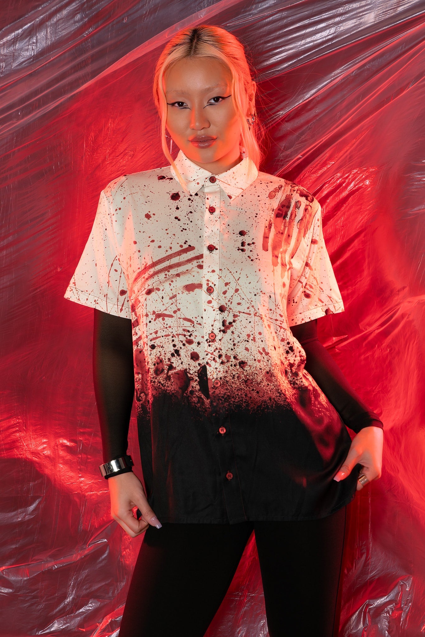 Horror Nurse Boyfriend Shirt - Limited – BlackMilk Clothing