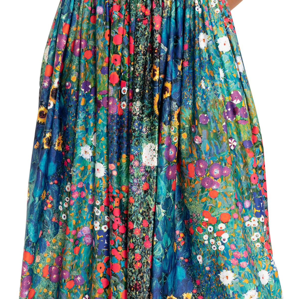 Klimt Collage Slinky Pocket Skirt – BlackMilk Clothing