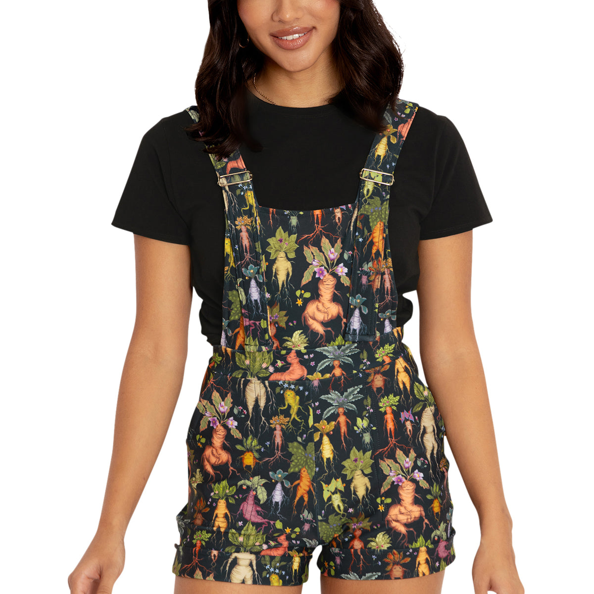Mandrakes Short Overalls - Limited – BlackMilk Clothing