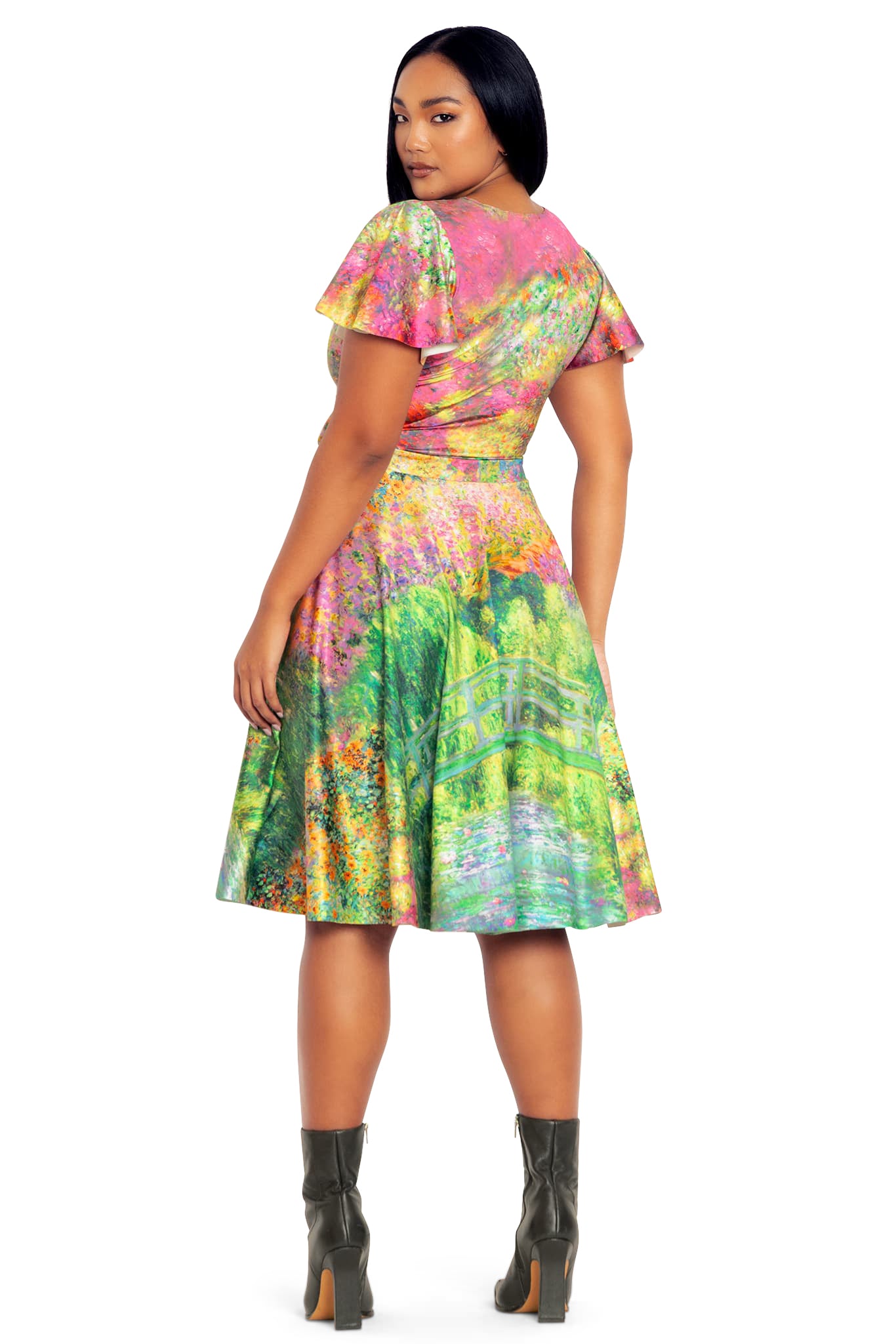 Montage Monet Rio Midi Dress – BlackMilk Clothing