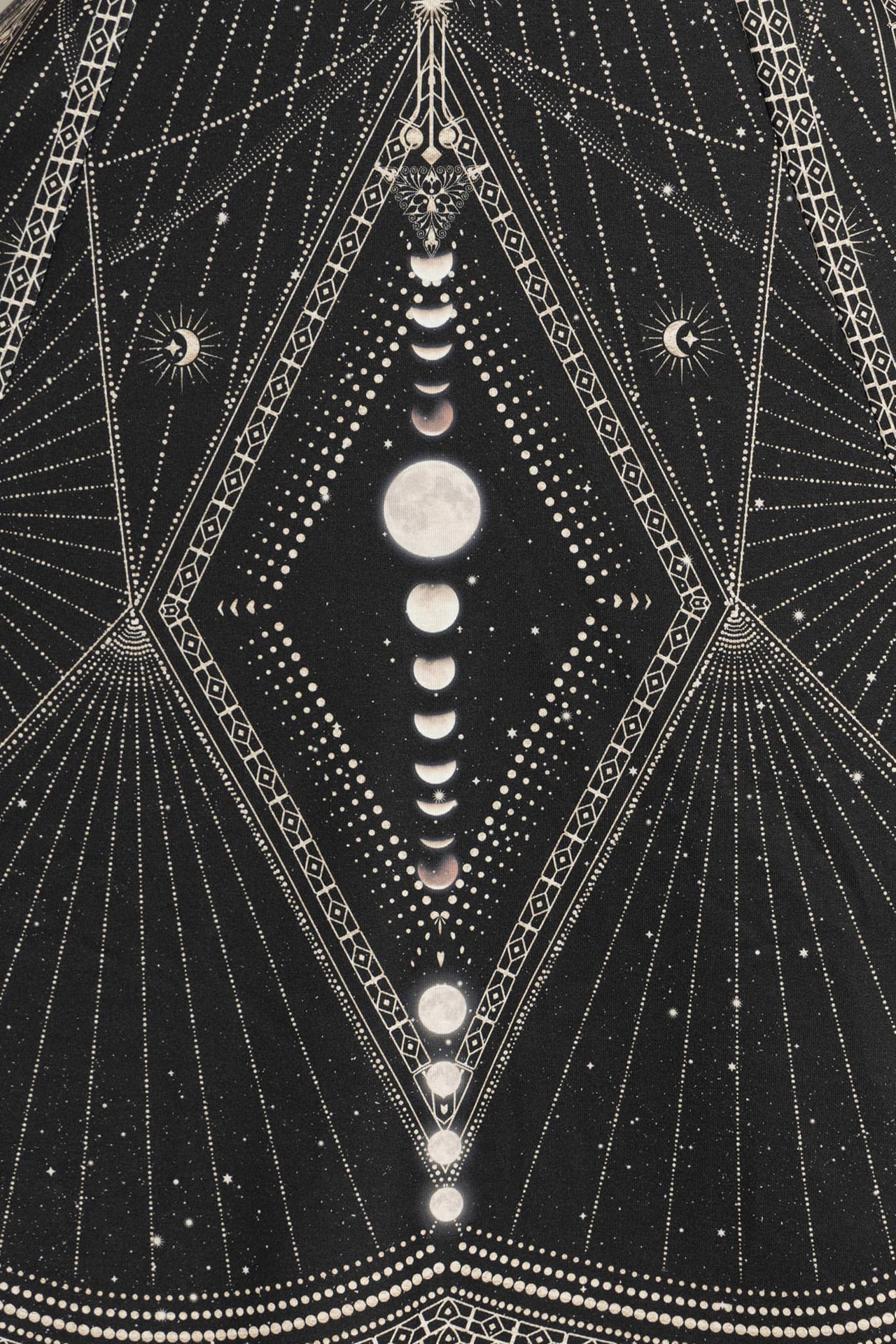 Moon Phases Longline Evil Tee Dress – BlackMilk Clothing